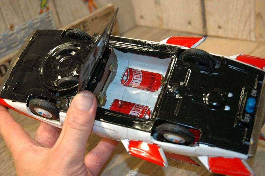 Alps - Fire Bird III Red / White Variation - Vintage Spacetoys