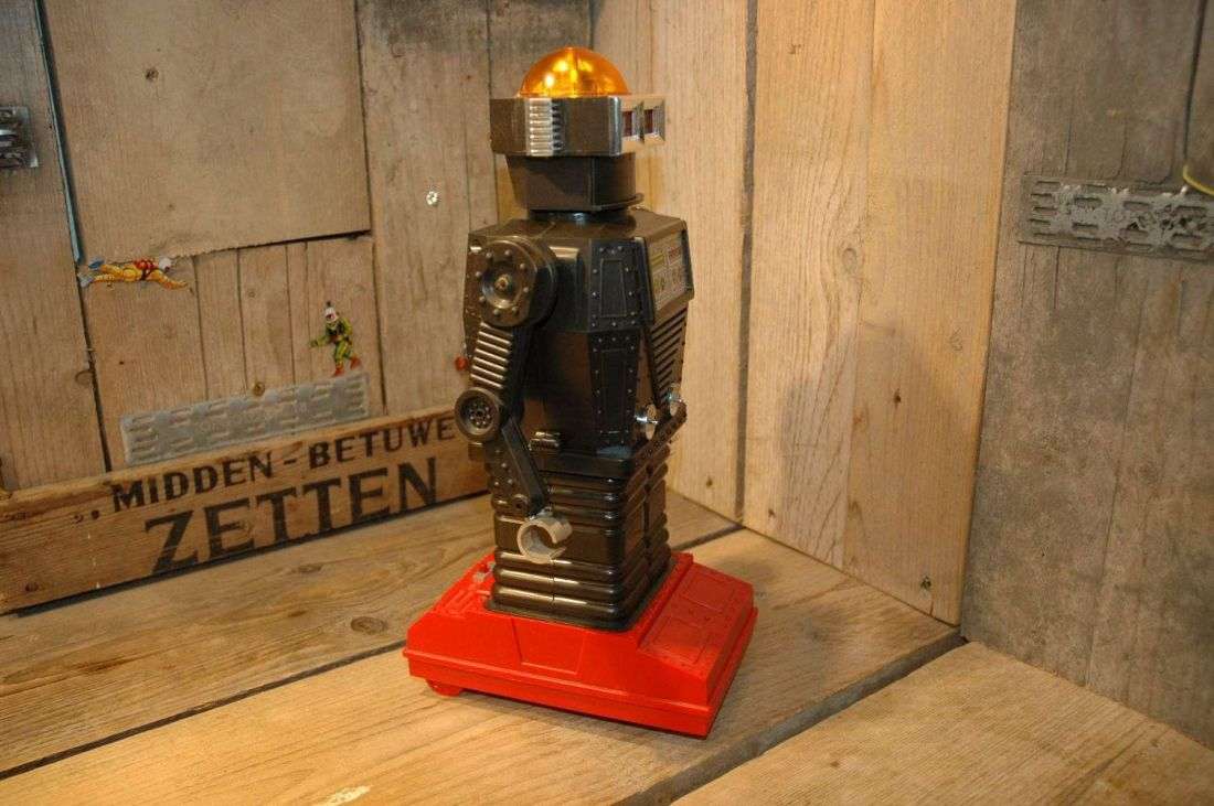 Waco / Yonezawa - The Hysterical Robot Happy Harry - Vintage Spacetoys
