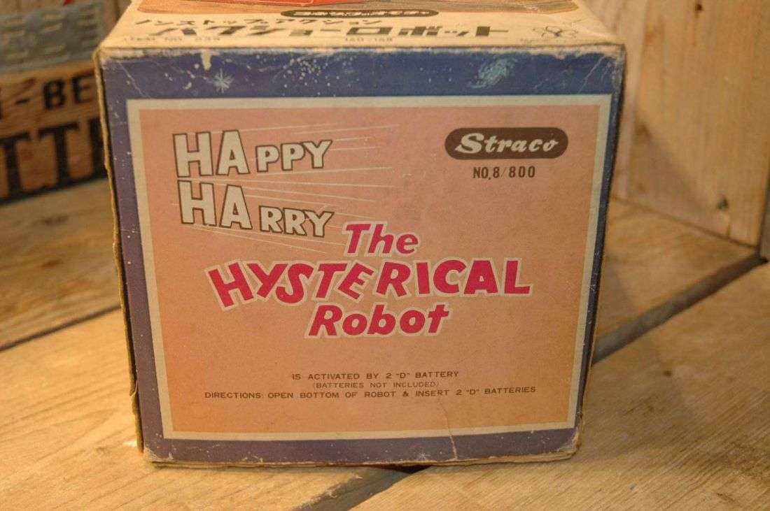 Waco / Yonezawa - The Hysterical Robot Happy Harry - Vintage Spacetoys