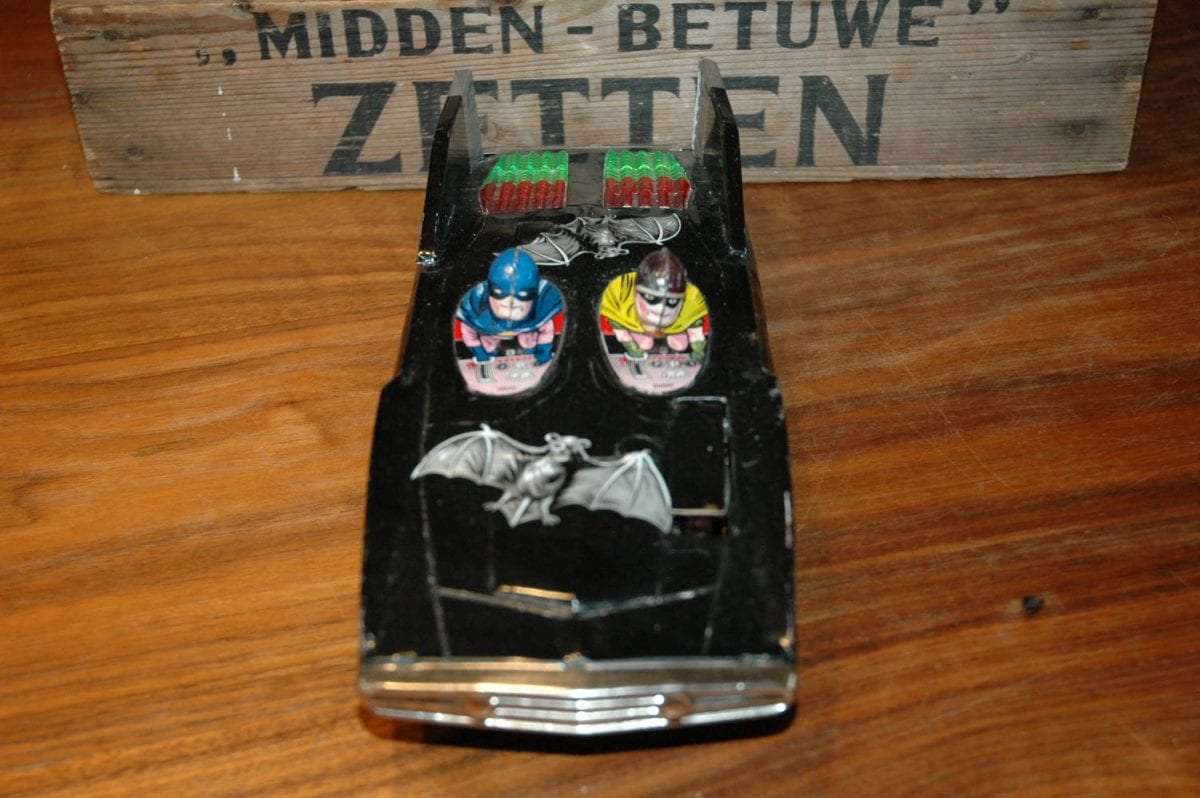 Alps - Firebird Batmobile with Batman and Robin - Vintage Spacetoys