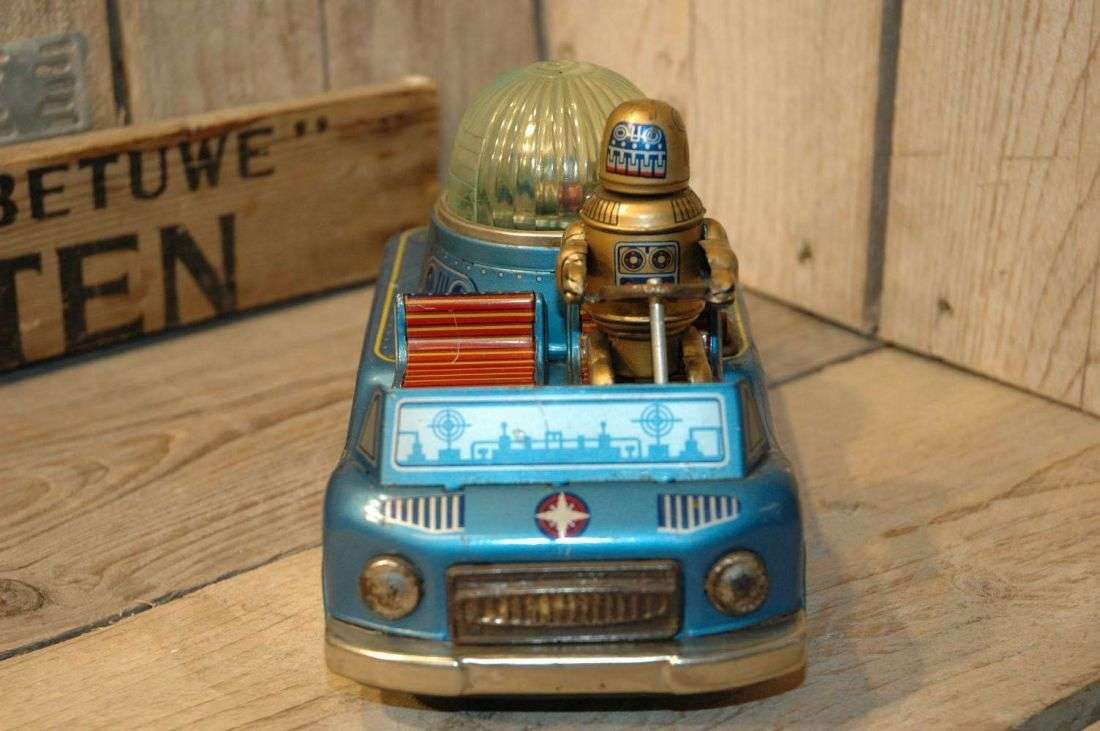 Yonezawa - Space Robot Car - Vintage Spacetoys