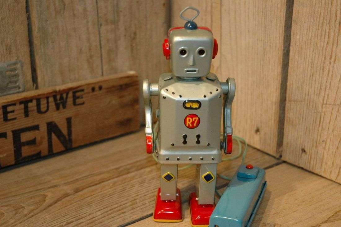 SNK Sankei - Flashy Jim The Robot - Vintage Spacetoys