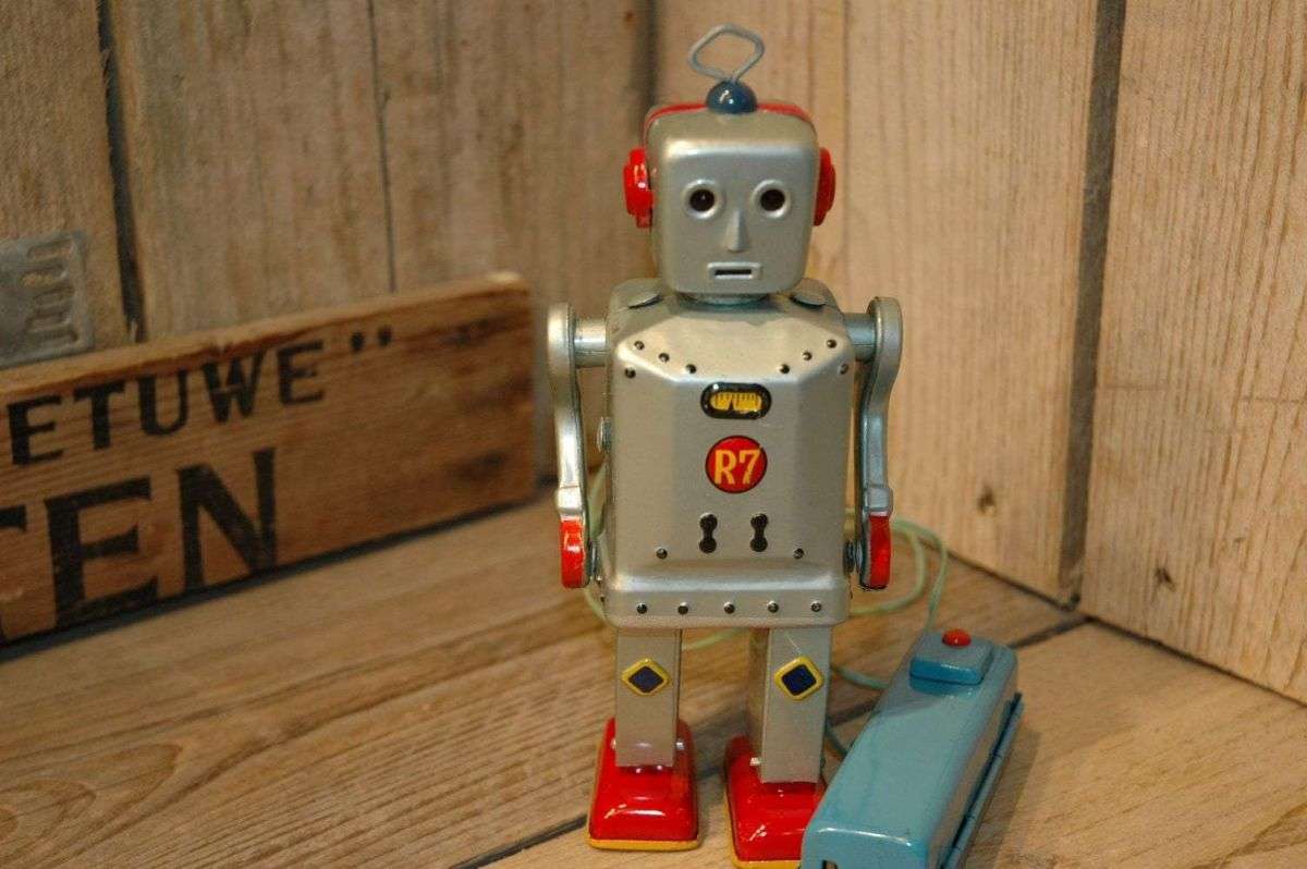 SNK Sankei - Flashy Jim The Robot - Vintage Spacetoys