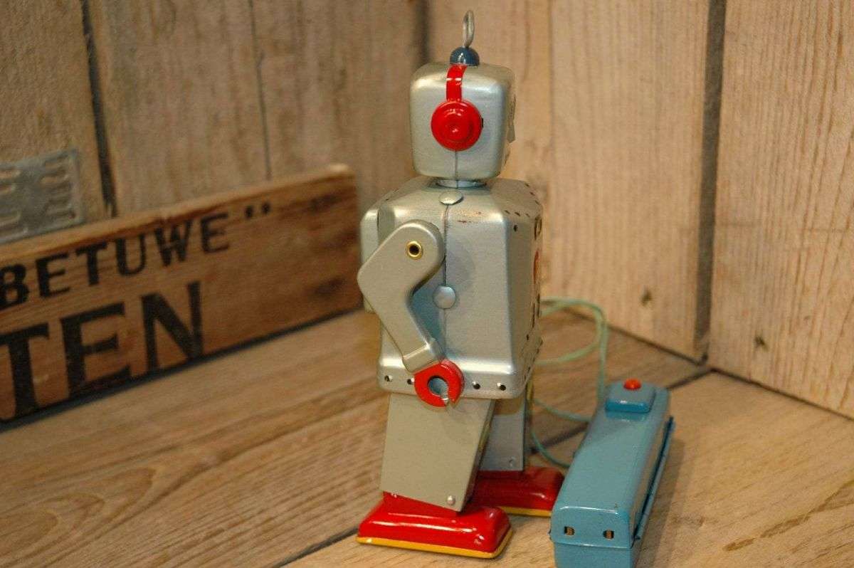 SNK Sankei - Flashy Jim The Robot - Vintage Spacetoys