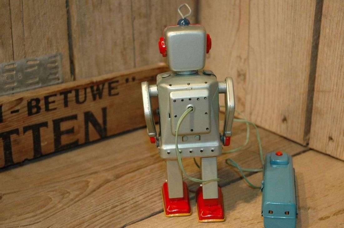 SNK Sankei - Flashy Jim The Robot - Vintage Spacetoys