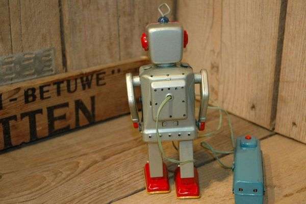 SNK Sankei - Flashy Jim The Robot - Vintage Spacetoys