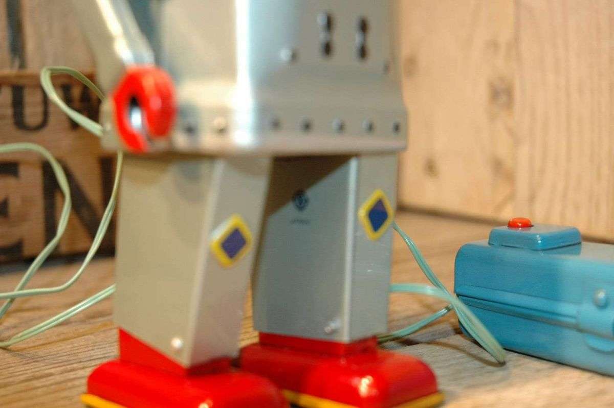 SNK Sankei - Flashy Jim The Robot - Vintage Spacetoys