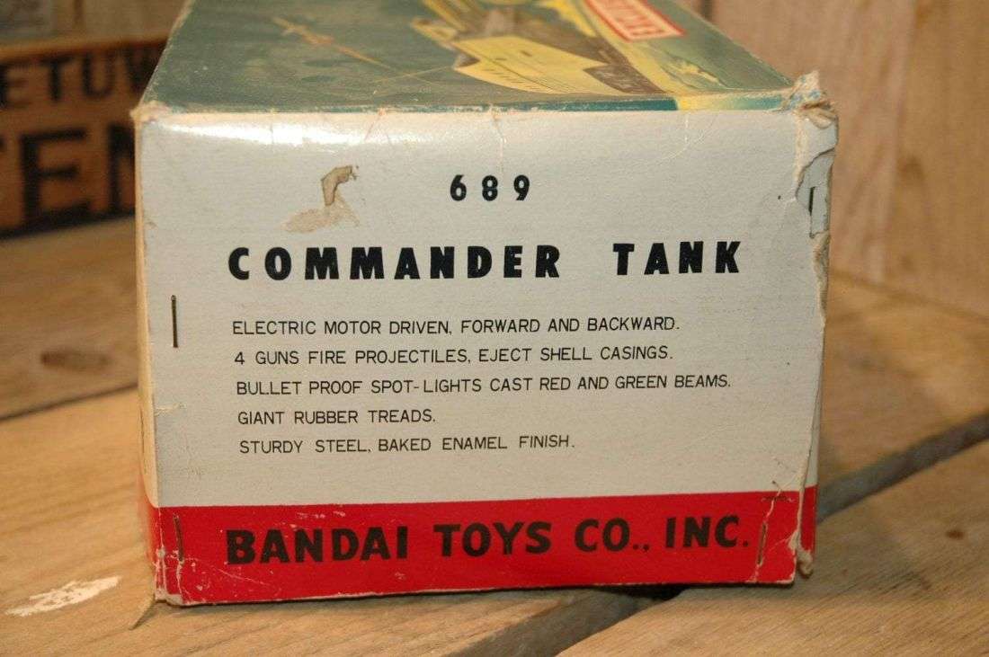 Bandai / Sears - Commander Tank - Vintage Spacetoys