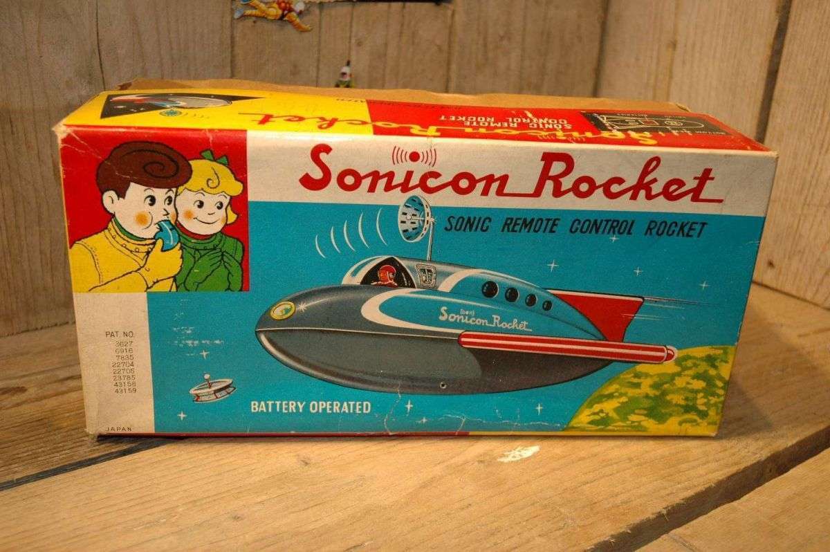 Modern Toys - Sonicon Rocket - Vintage Spacetoys