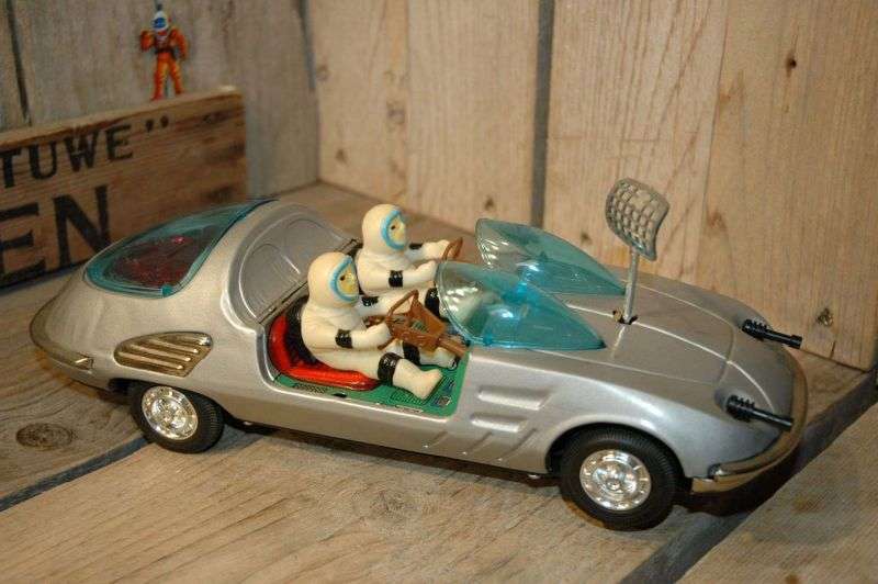 Bandai - Space Patrol Car - Vintage Spacetoys