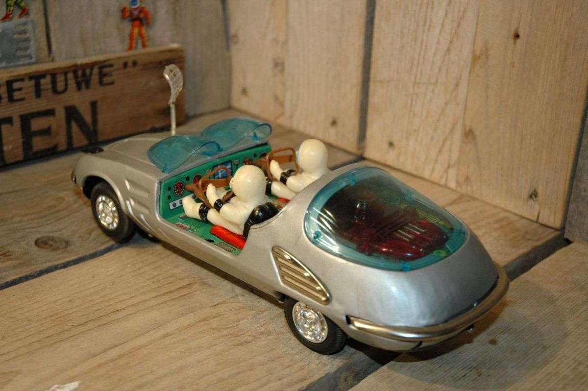 Bandai - Space Patrol Car - Vintage Spacetoys