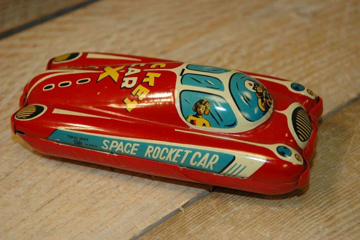 Modern Toys - Rocket Car X - Vintage Spacetoys