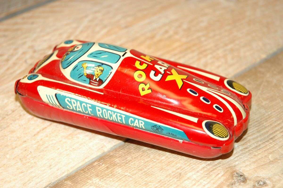 Modern Toys - Rocket Car X - Vintage Spacetoys