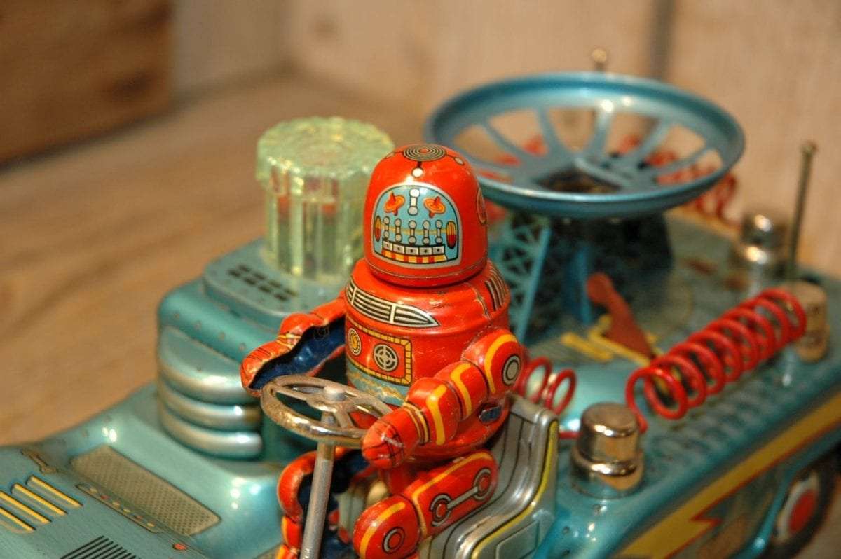 THE TV robot from the sixties !! - Vintage Spacetoys