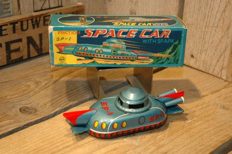 Linemar Toys - Space Car SP-1 - Vintage Spacetoys