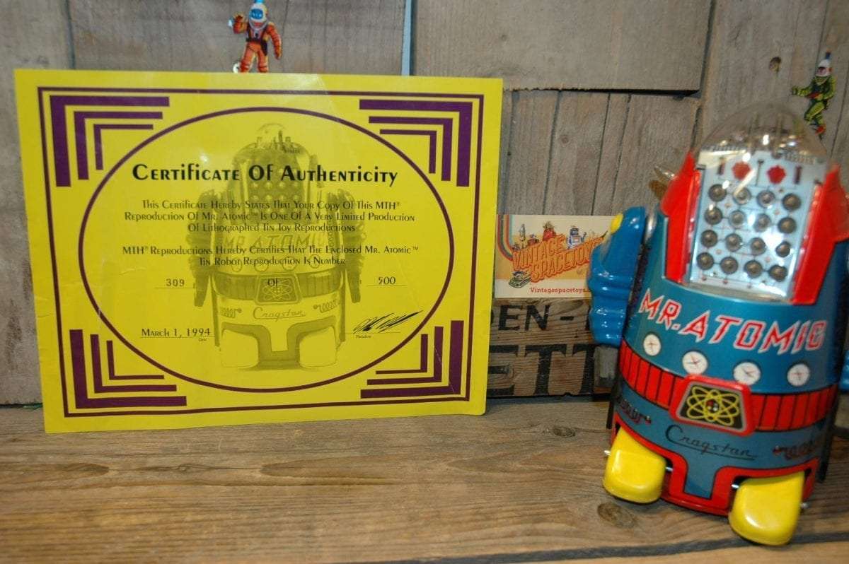 MTH - Cragstan Mr Atomic - Vintage Spacetoys