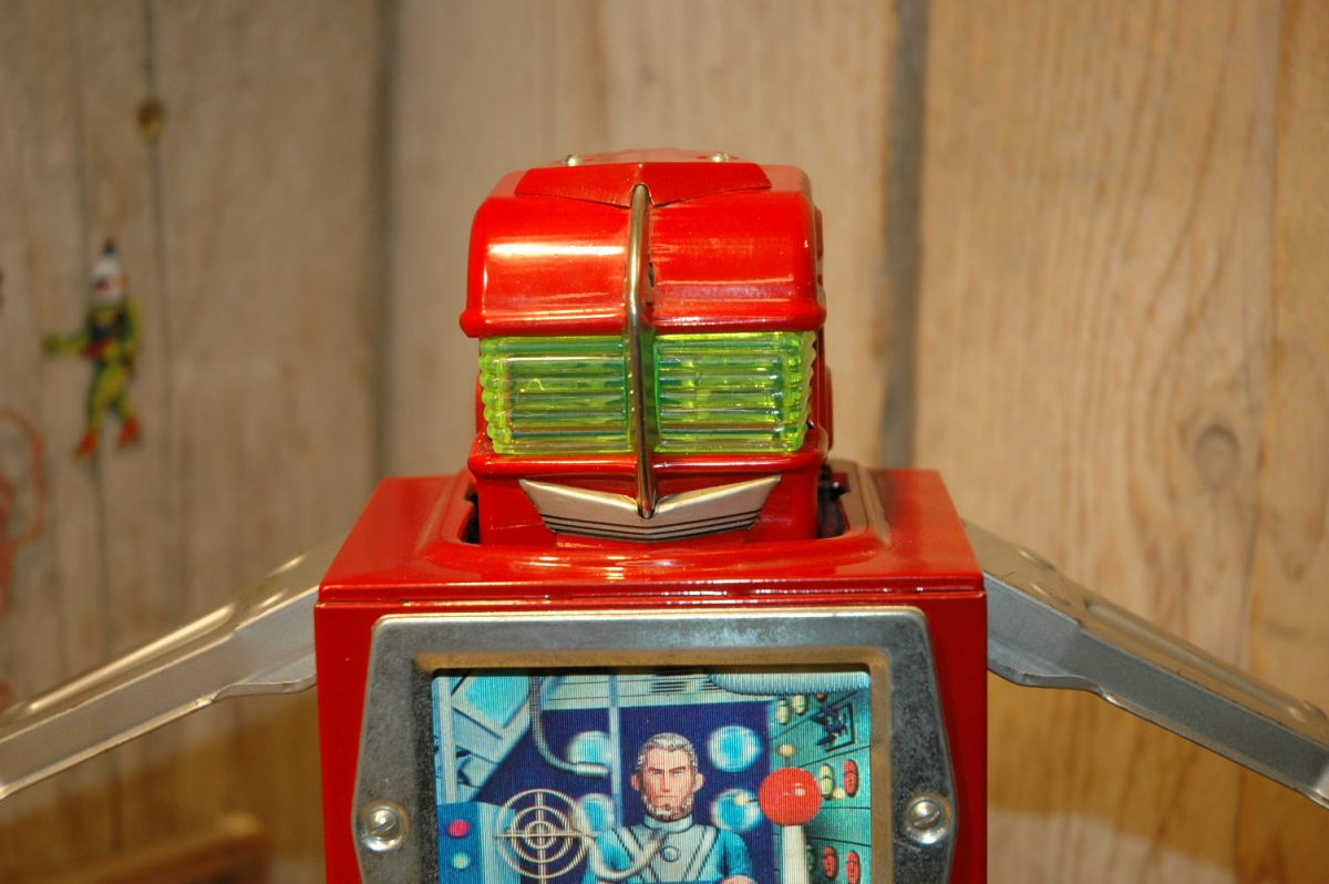 Yonezawa - Space Explorer Red version - Vintage Spacetoys