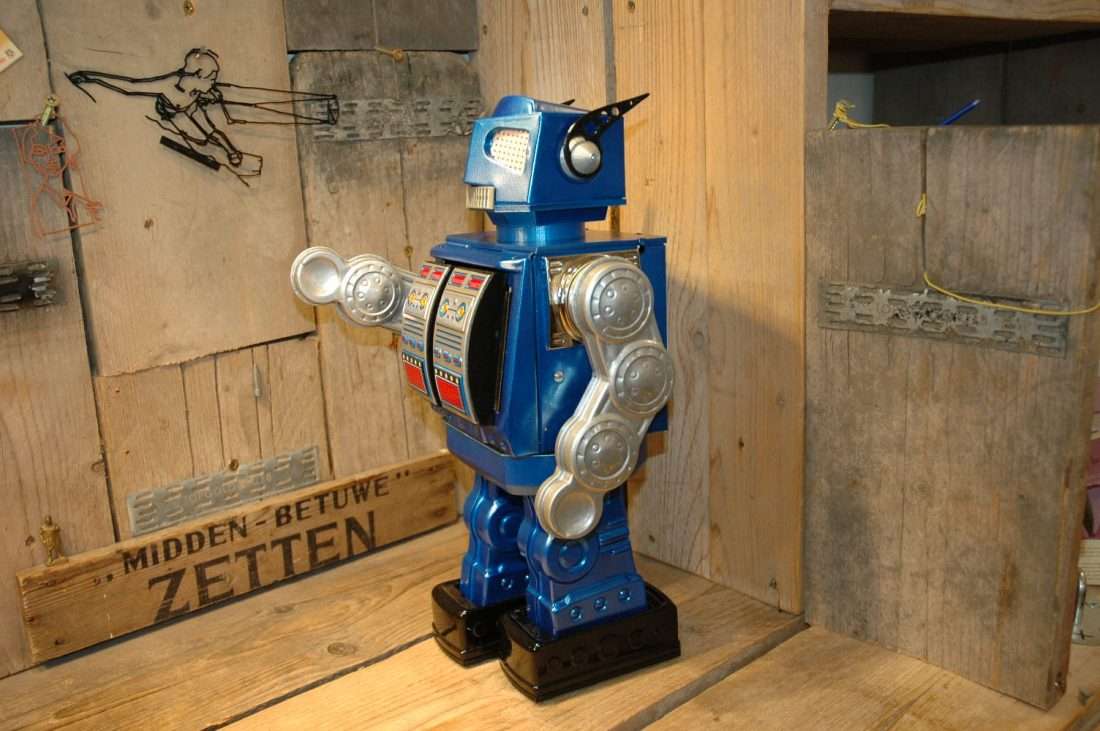 Shigeru Giant Laser Robot - Vintage Spacetoys