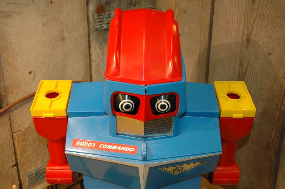 Ideal - Robot Commando - Vintage Spacetoys