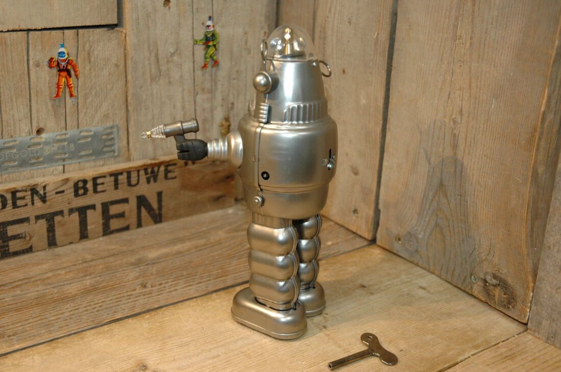 Metal House - Robby the Robot Prototype - Vintage Spacetoys